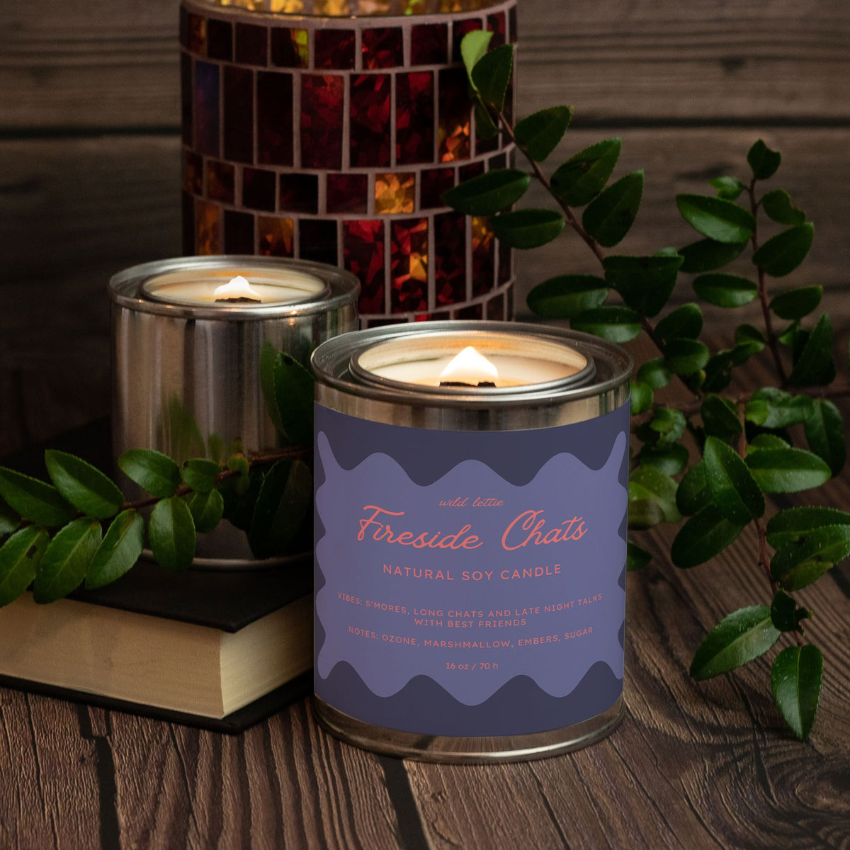 Fireside Chats Candle – Wild Lettie