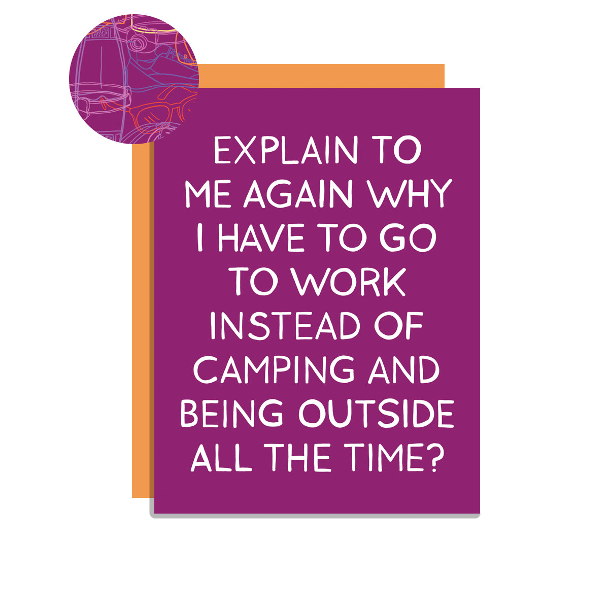 Explain To Me Card – Wild Lettie