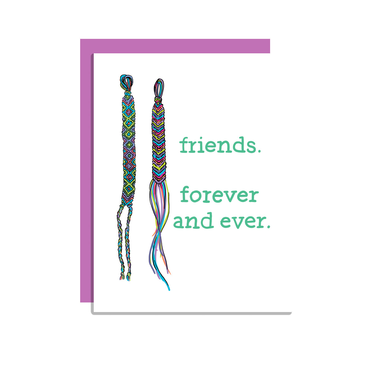 Friends Forever Card – Wild Lettie