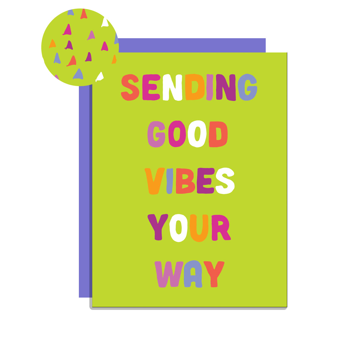 Good Vibes Card – Wild Lettie