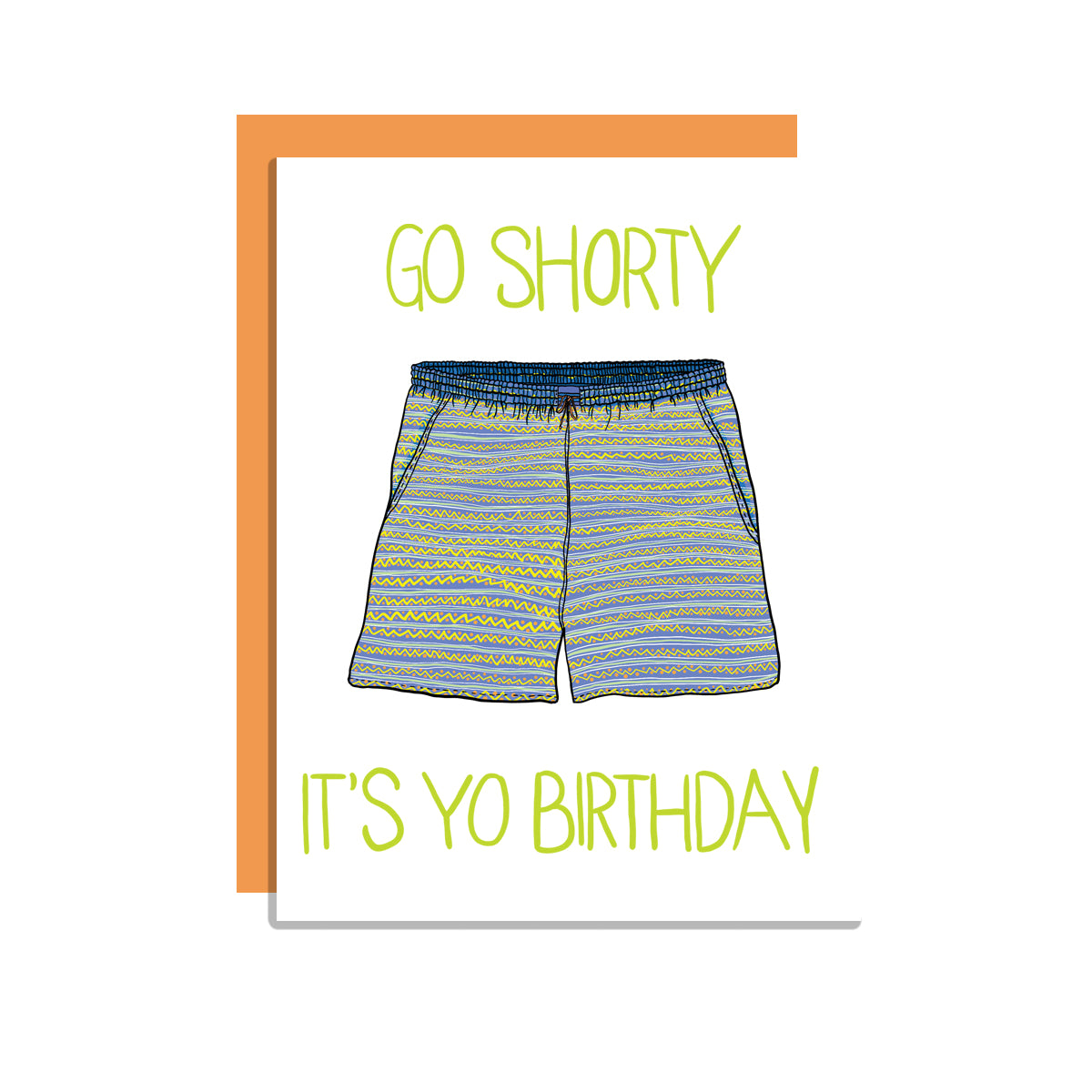 Go Shorty Card – Wild Lettie